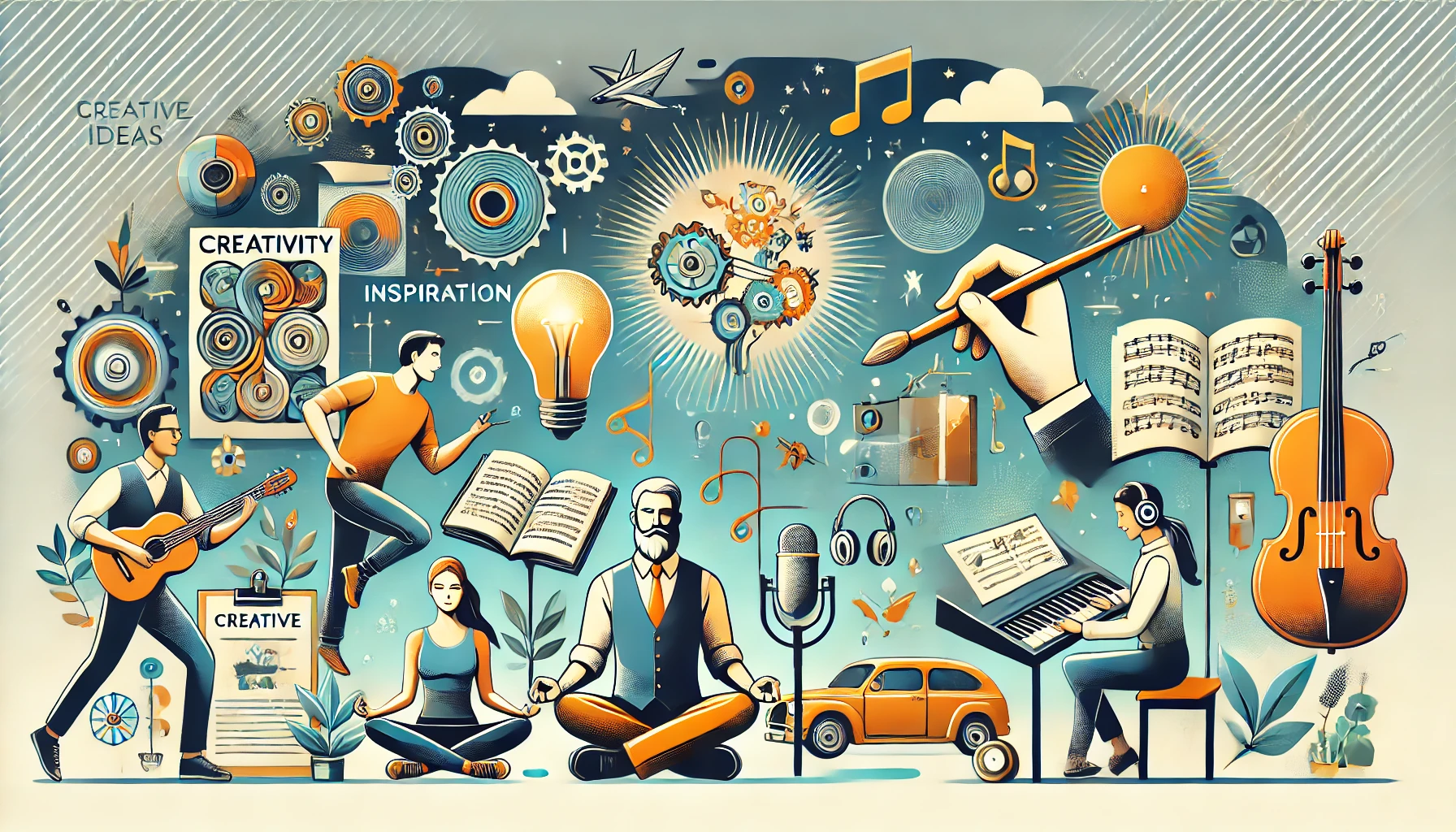 7 Ide Kreatif Yang Menginspirasi Hidup Anda - X-cafevn