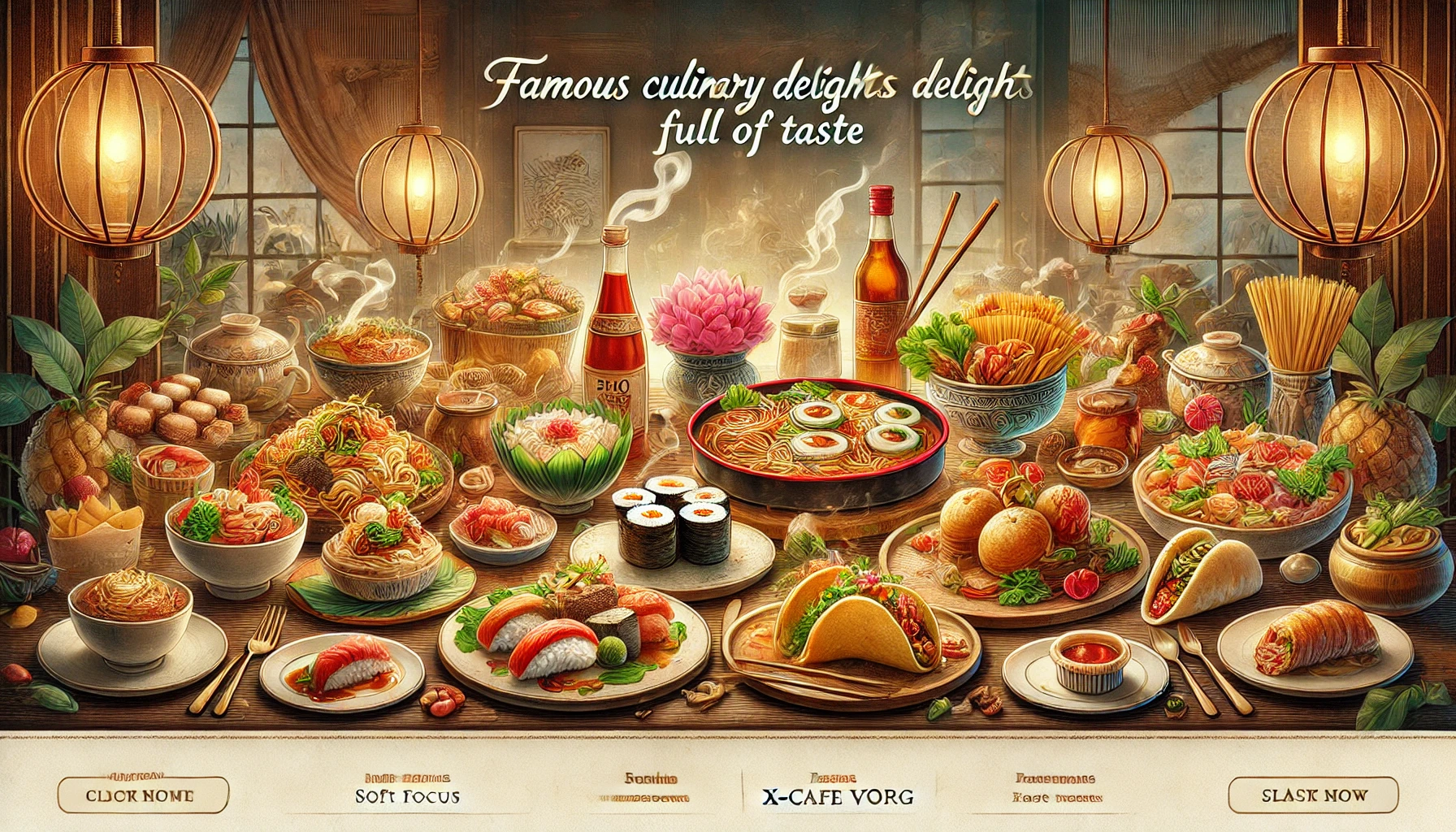 Kuliner Terkenal Yang Penuh Cita Rasa - X-cafevn