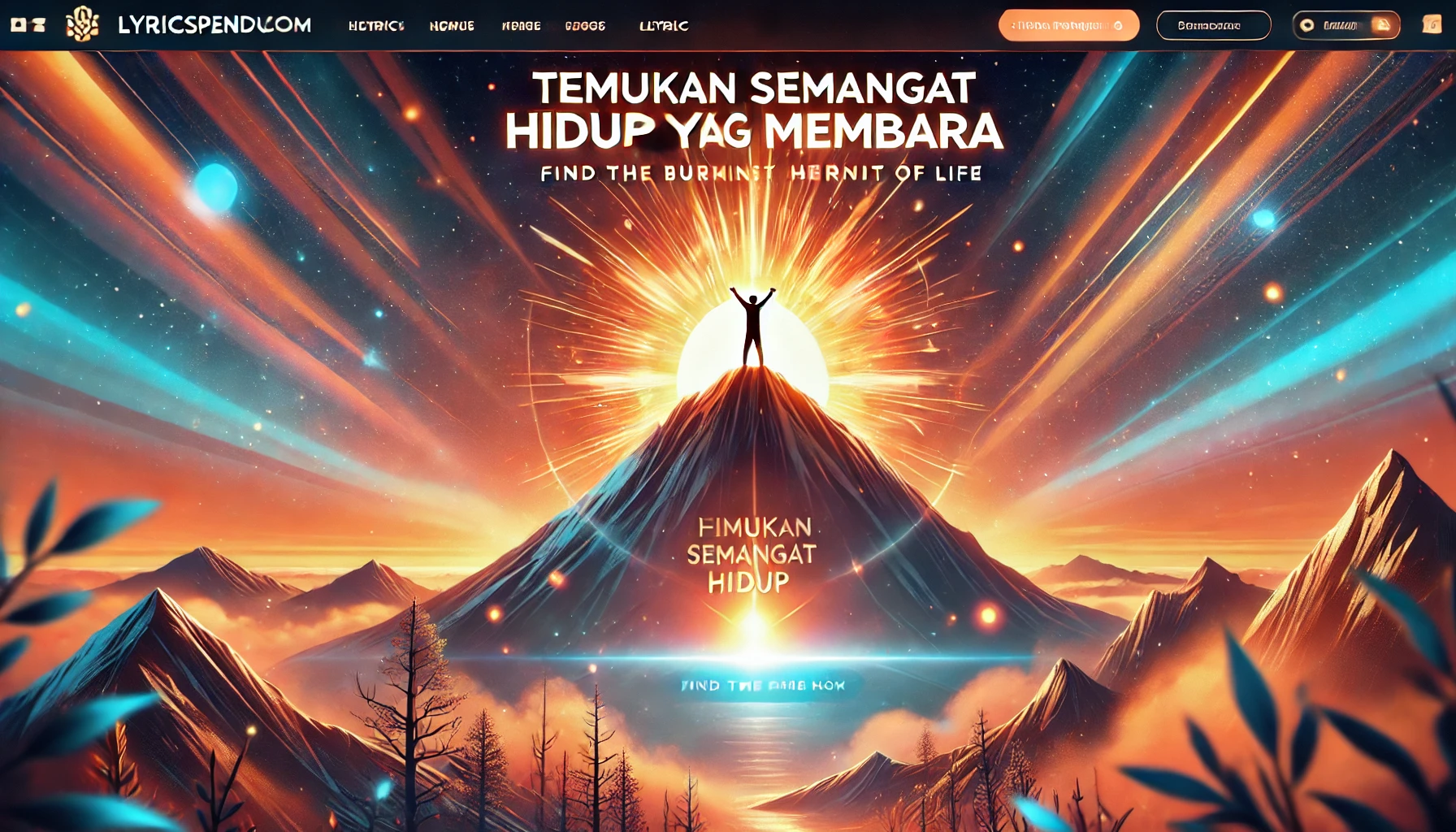 Temukan Semangat Hidup Yang Membara - X-cafevn