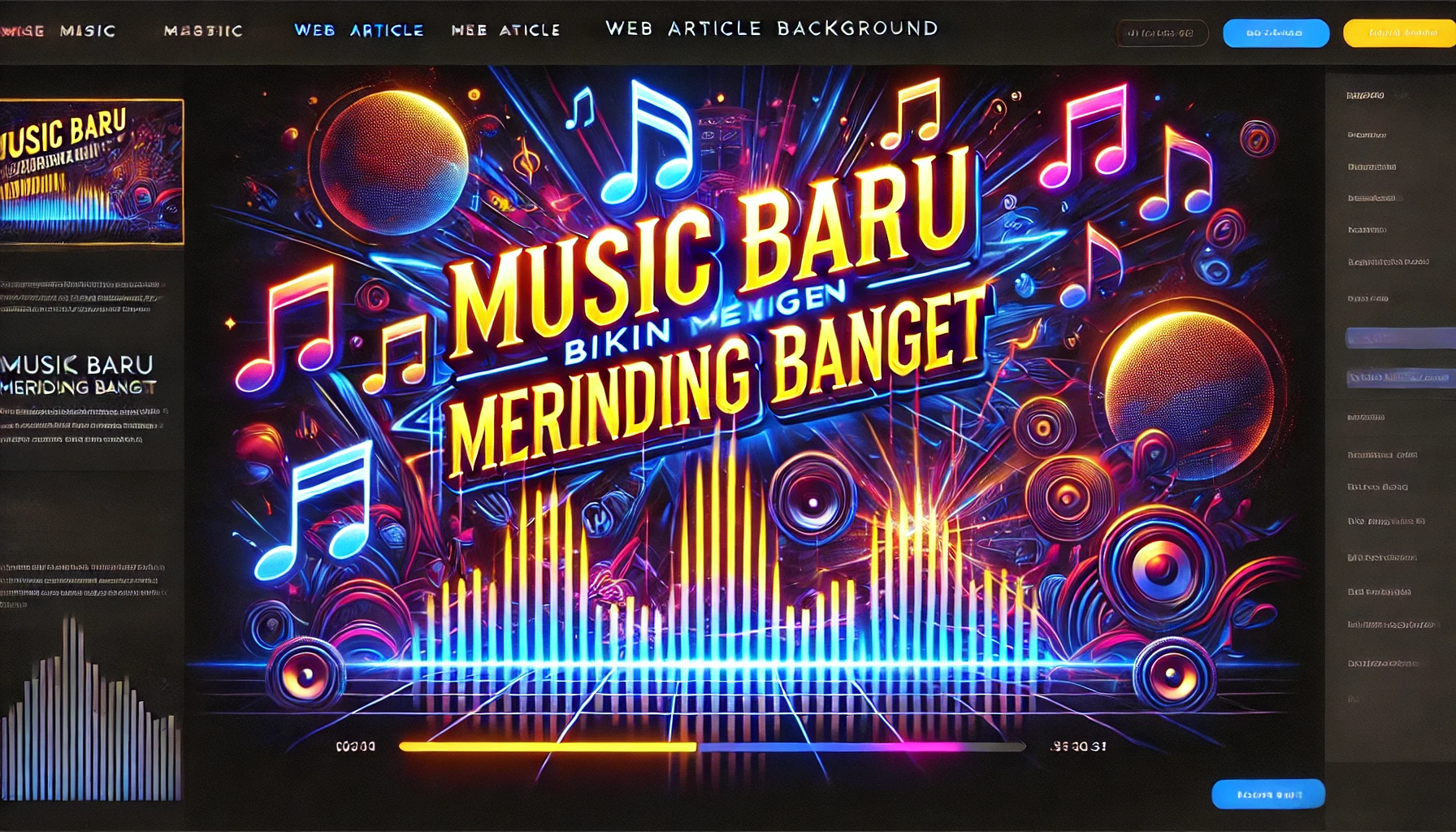 Musik Baru Bikin Merinding Banget